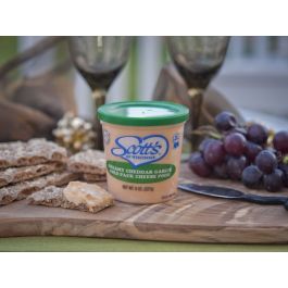 Homestead Wisconsin Cheese - Wisconsin Cheddar Cheese and Garlic Cold Pack